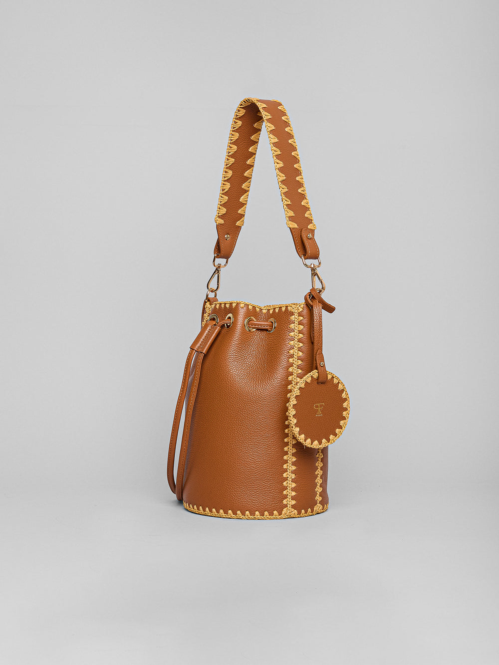 Emma Large Camel - Handmade Bags - FRP Collection