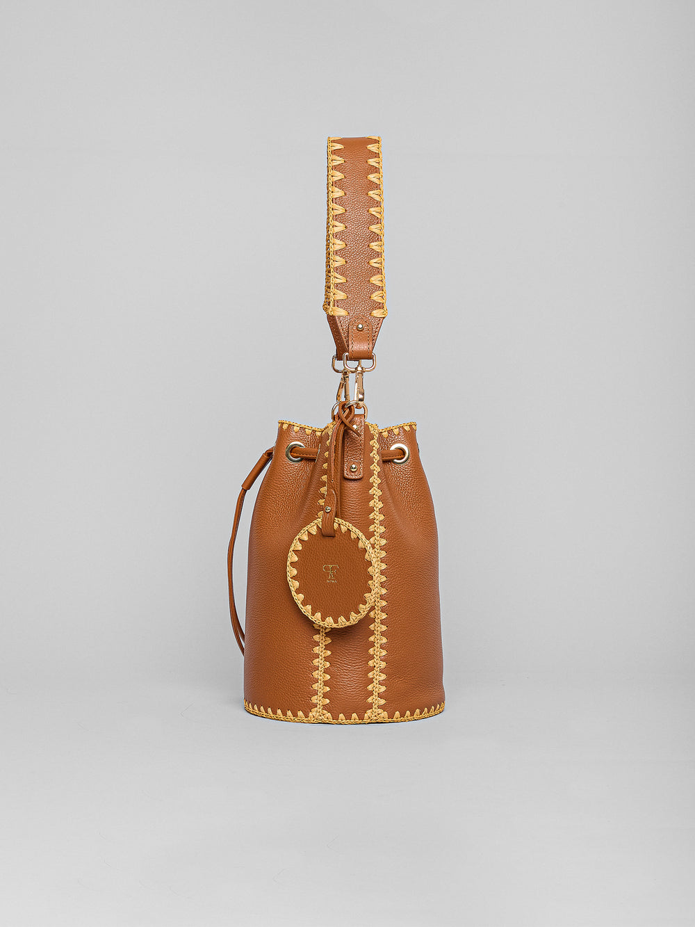 Emma Large Camel - Handmade Bags - FRP Collection