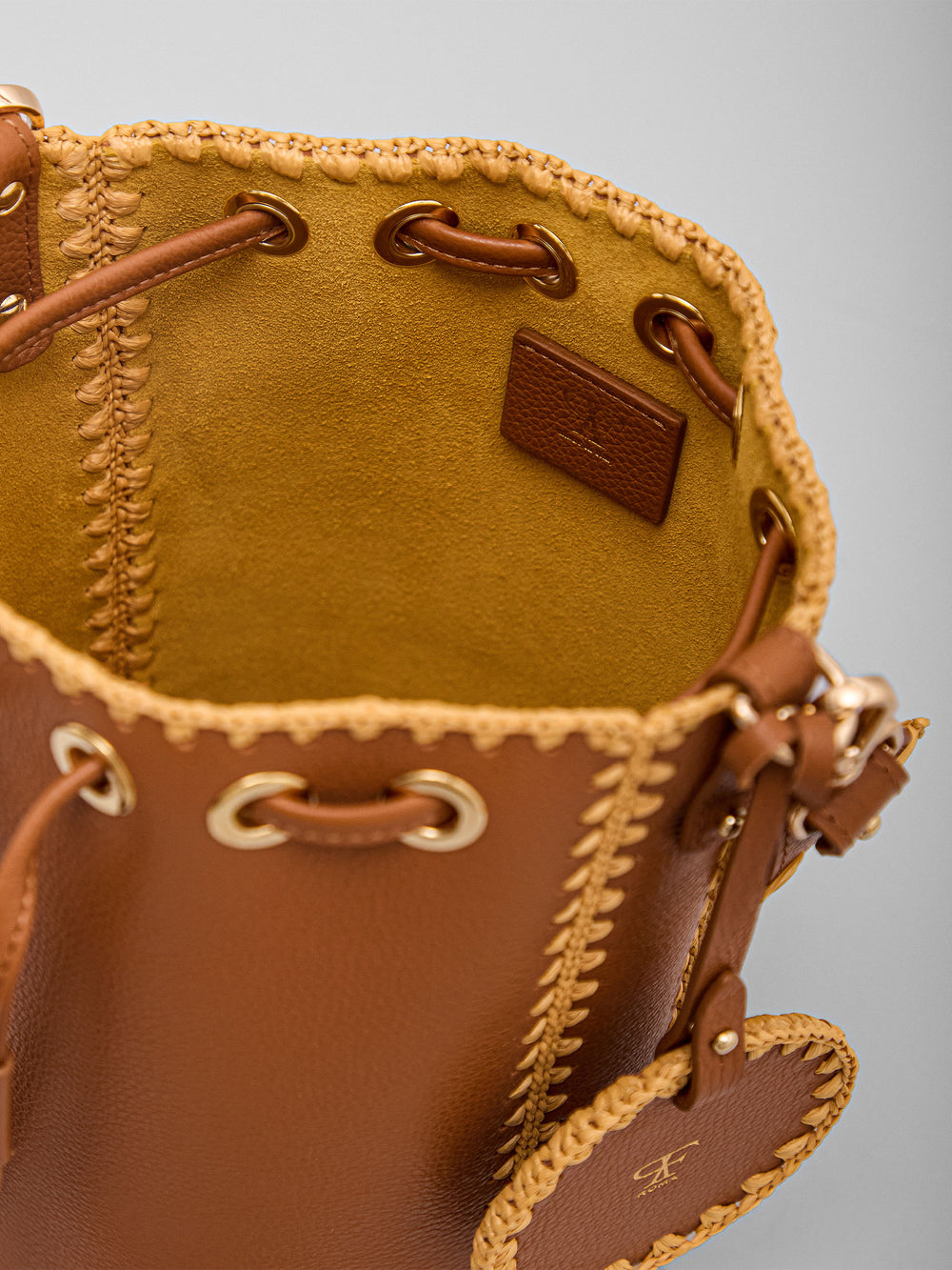 Emma Large Camel - Handmade Bags - FRP Collection