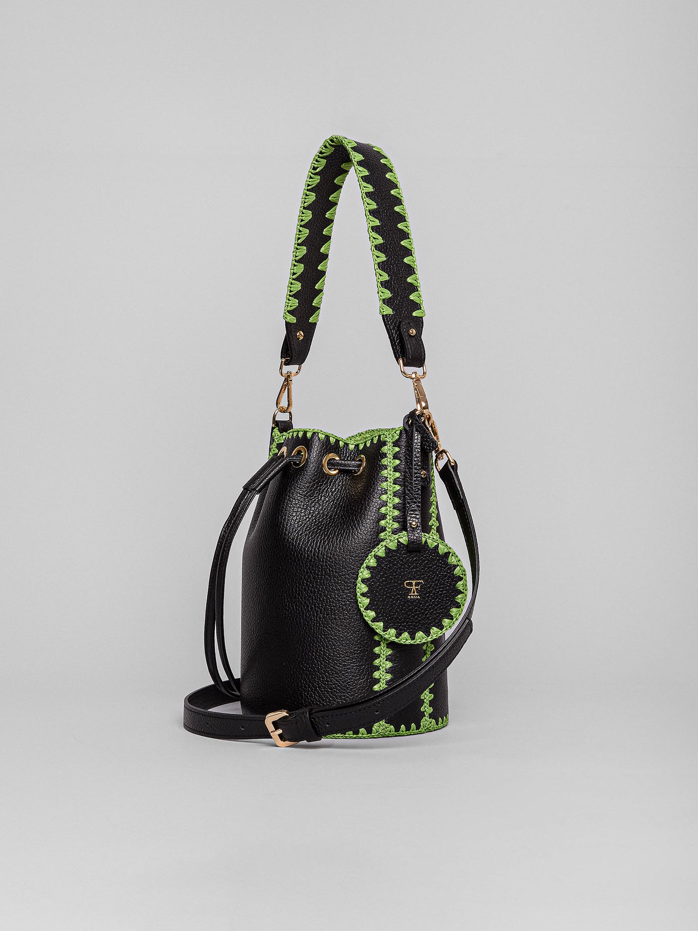 Emma Large Black - Handmade Bags - FRP Collection