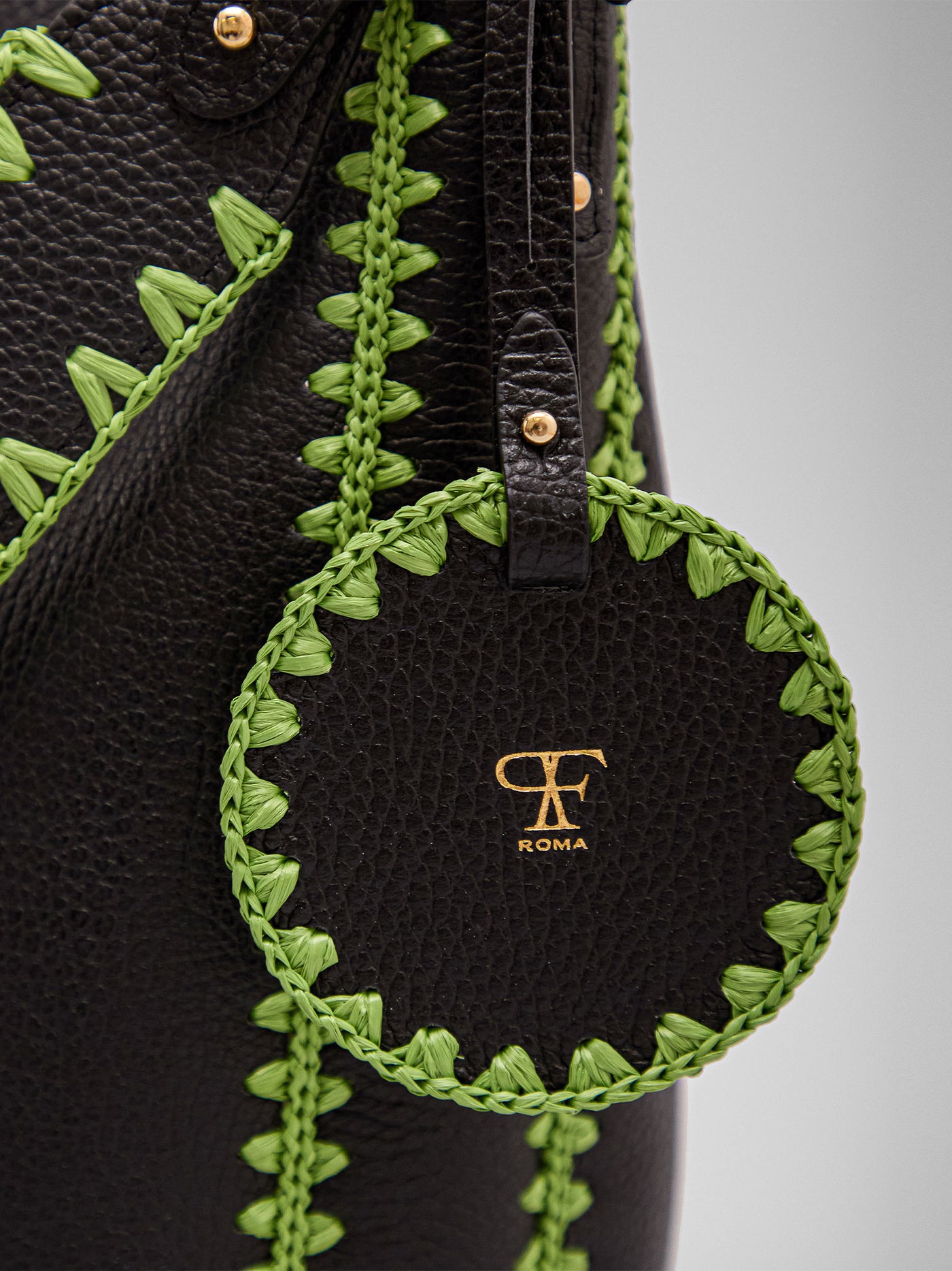 Emma Large Black - Handmade Bags - FRP Collection
