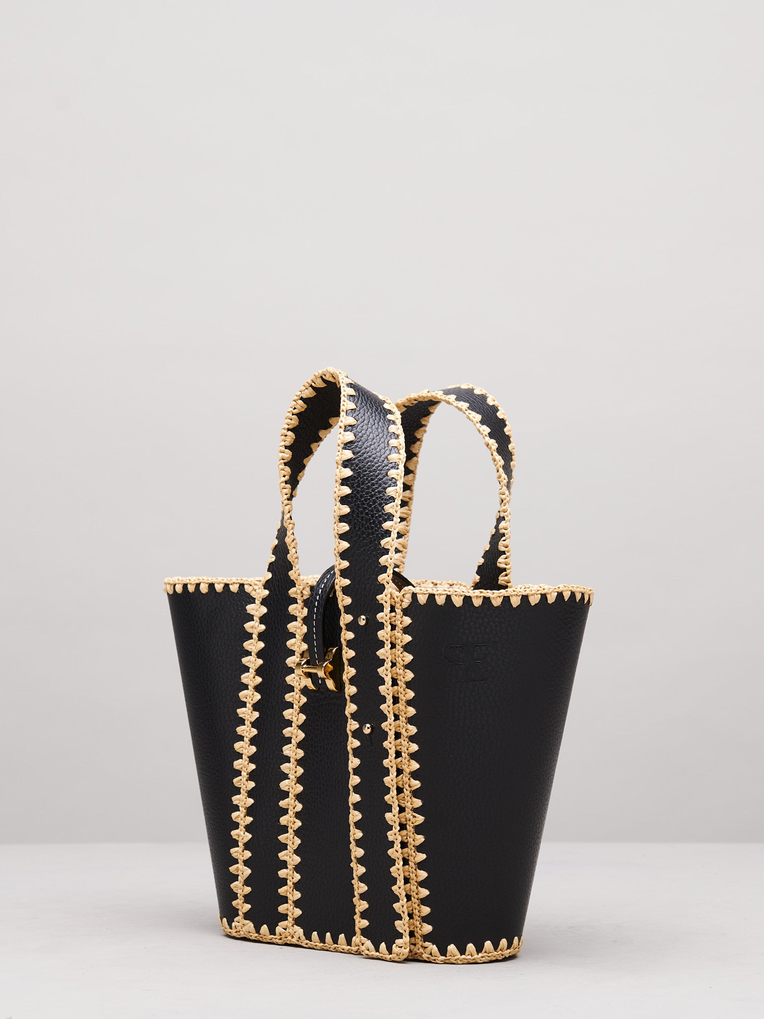 Maddalena Black - Handmade Bags - FRP Collection